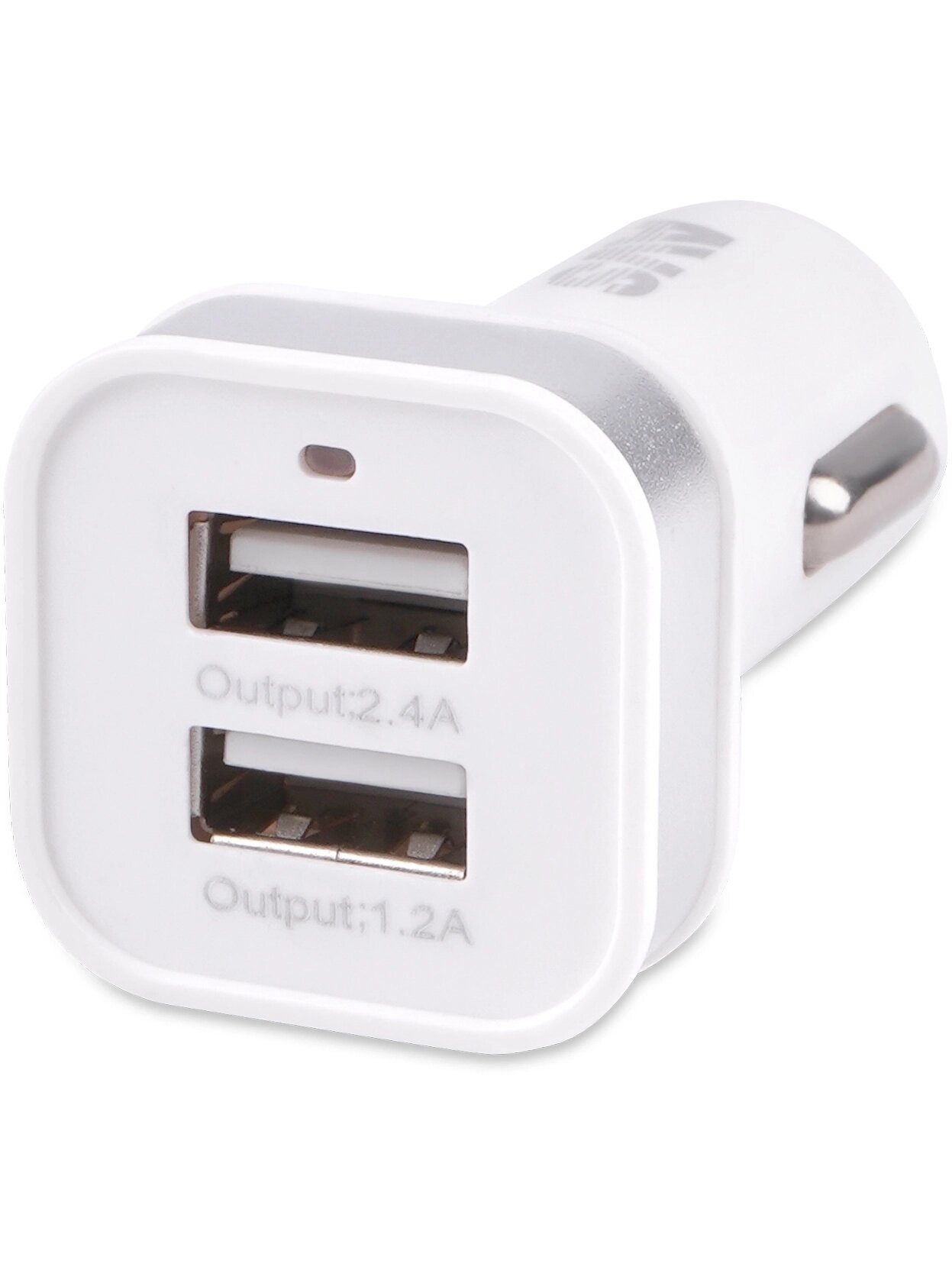 Автомобильное зарядное устройство AVS UC-323 - 2 x USB, максимальный ток 3,6 А, выходное напряжение 5 В, напряжение питания 12-24В
