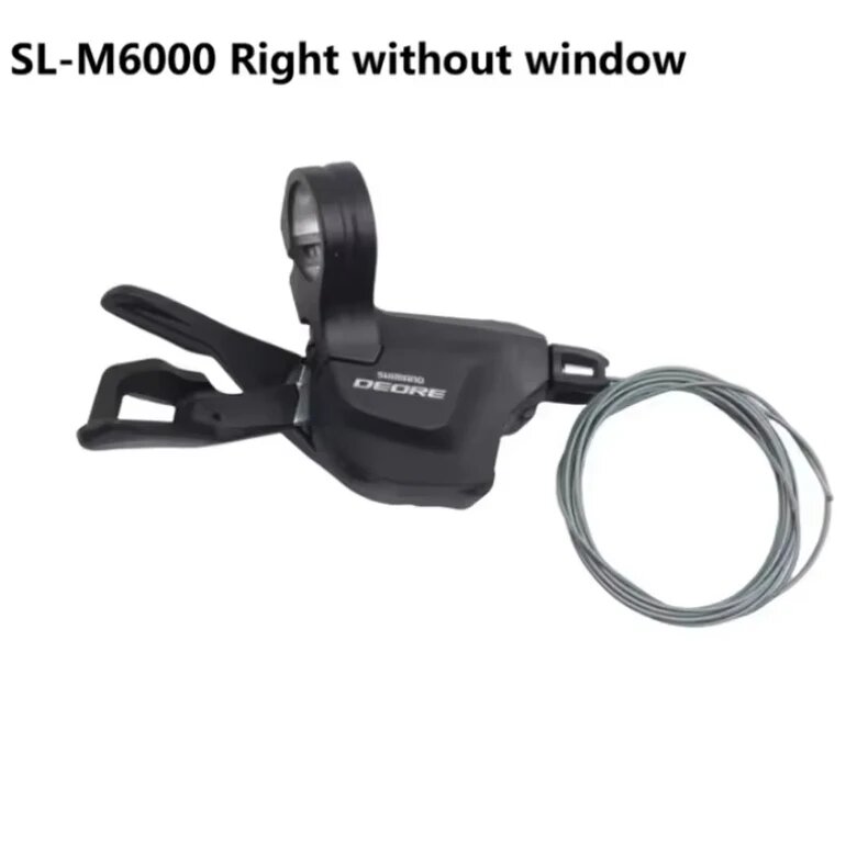 Рычаг переключения передач Shimano Deore M6000 10 скоростей черный right 10s no win