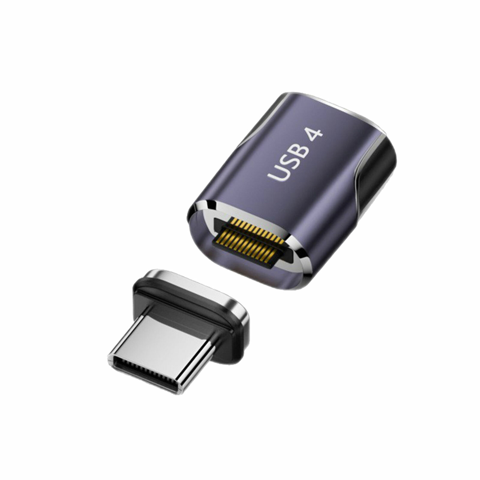 Магнитный адаптер USB-C 240W с передачей данных 80Gbps,