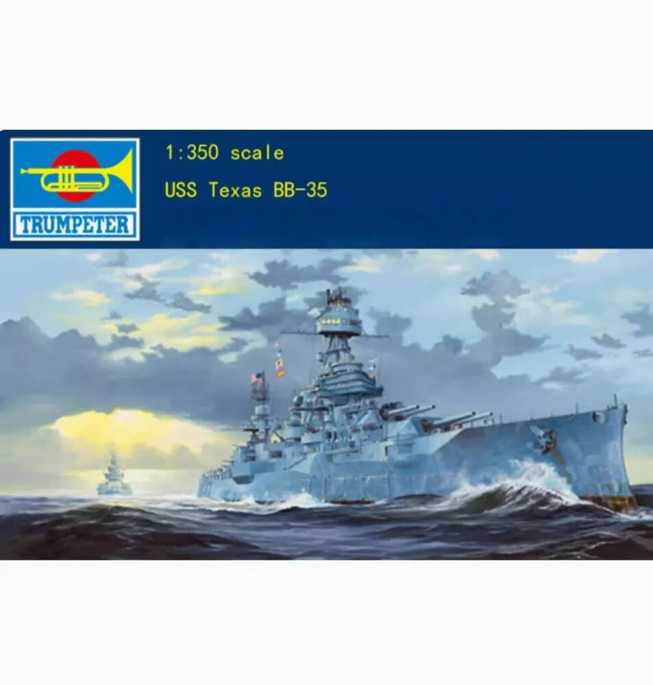 Trumpeter 05340 1/350 USS Texas BB-35 сборная модель корабля
