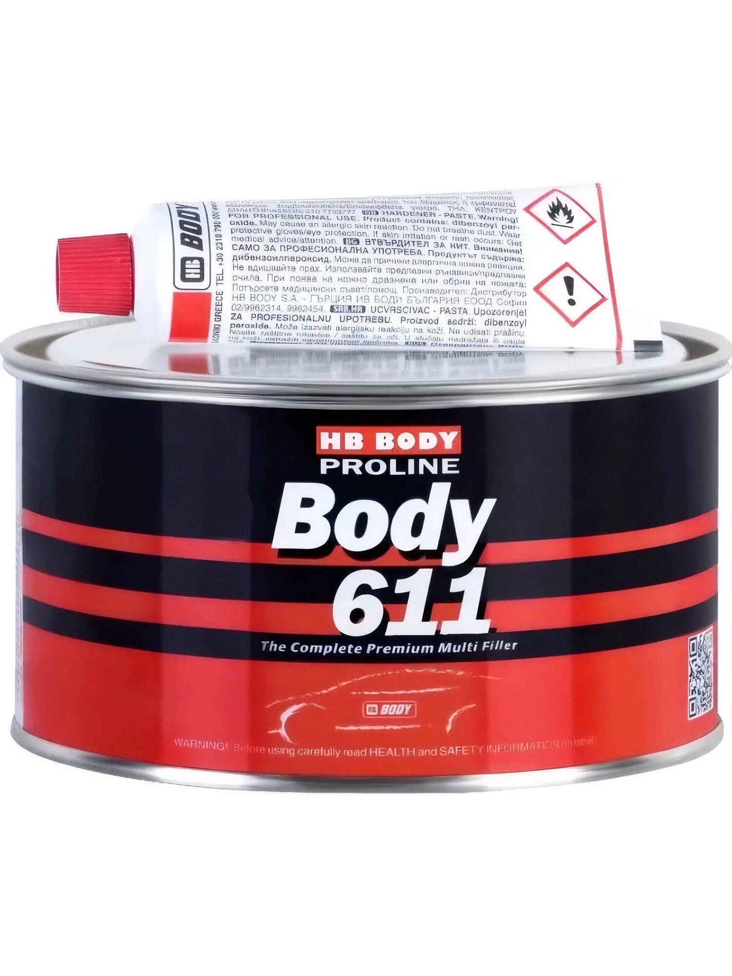 Шпатлевка HB BODY PROLAIN 611 (0.9кг)