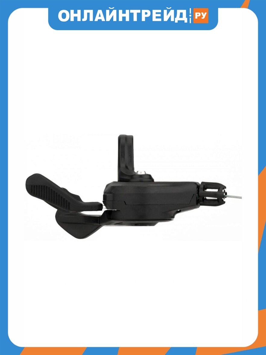 Шифтер Shimano Deore, M6100-R, правый, 12 скоростей, на хомут, без индикатора, трос 2050мм с SP41 1880мм, ISLM6100RA1P