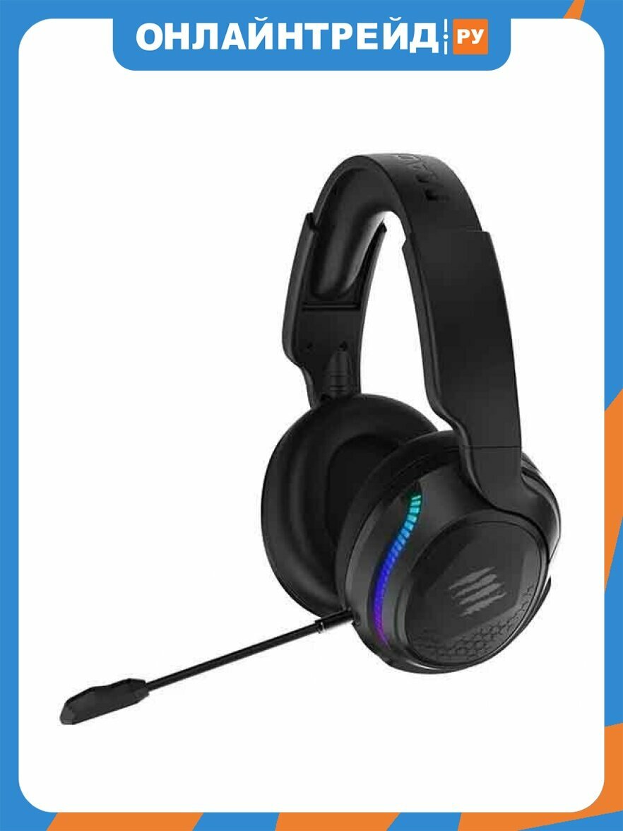 Игровые наушники Madcatz Mad Catz P.I.L.O.T. PRO, проводные (USB), черные