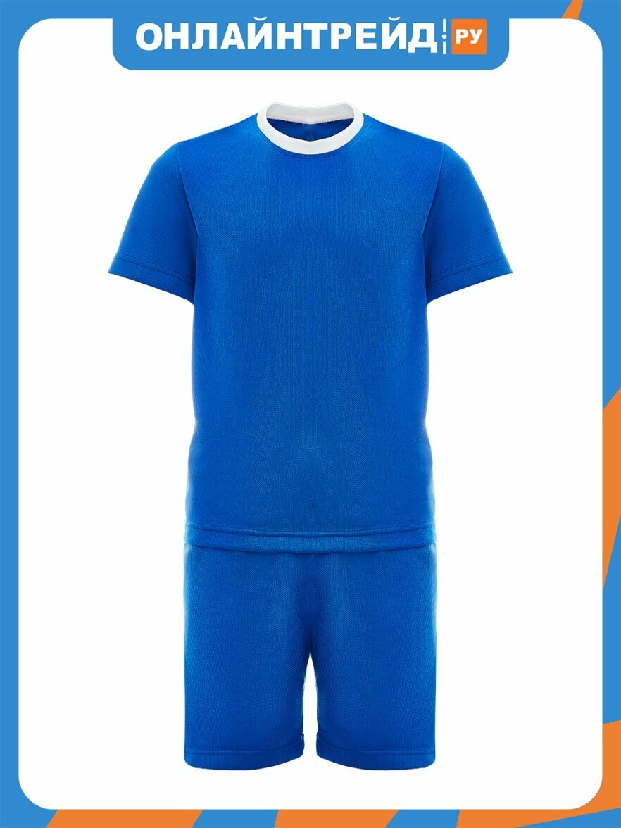 Форма футбольная игровая Torres Sport Junior, FJ-1022-06-134, рост 134 см, синий
