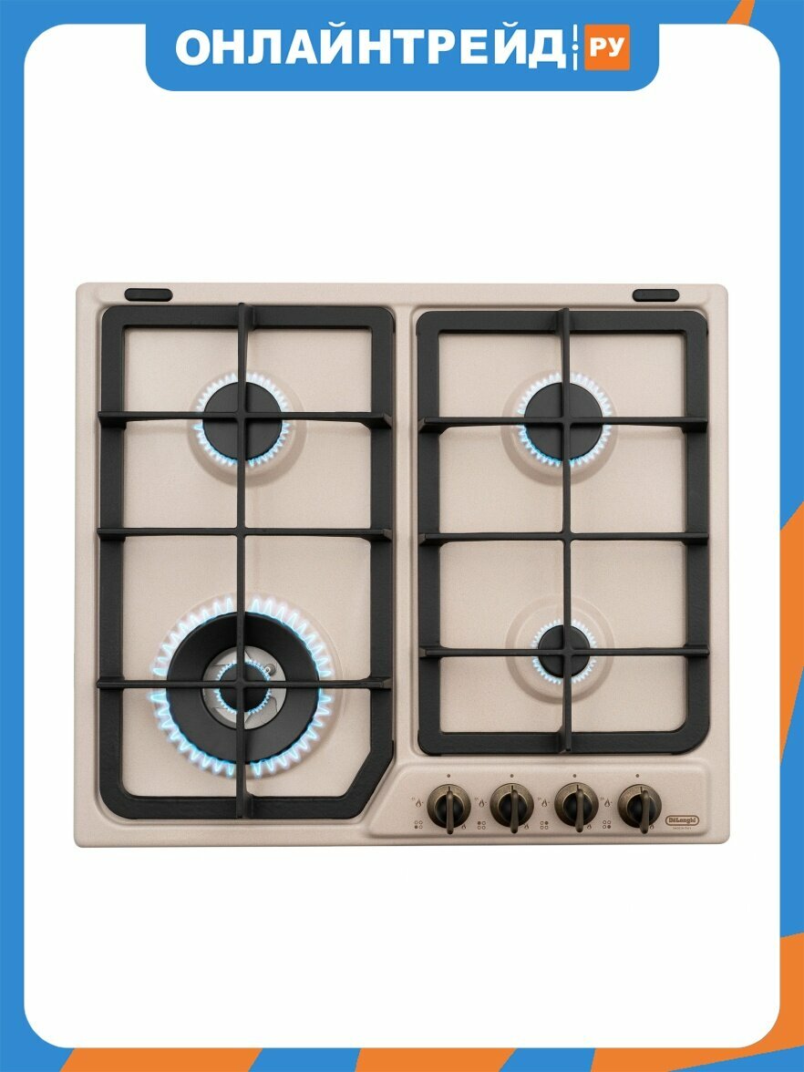 Газовая варочная панель Delonghi OWF 46 PRO RUS