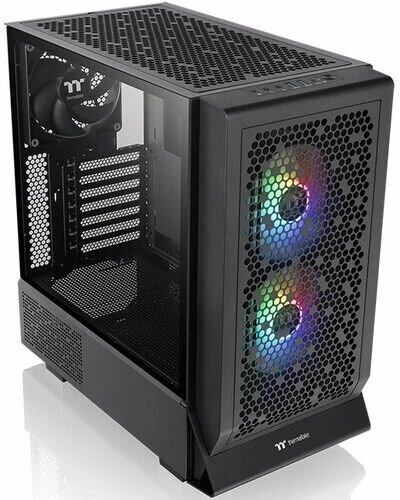 Компьютерный корпус Thermaltake Ceres 330 TG ARGB (CA-1Y2-00M1WN-01) черный - Midi Tower, E-ATX, USB 3.2 Gen 1 Type-A, USB 3.2 Gen 1 Type-C