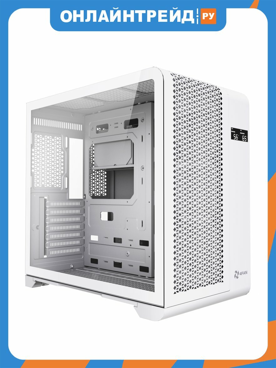 Корпус 4FAN XZ Gigabit, белый