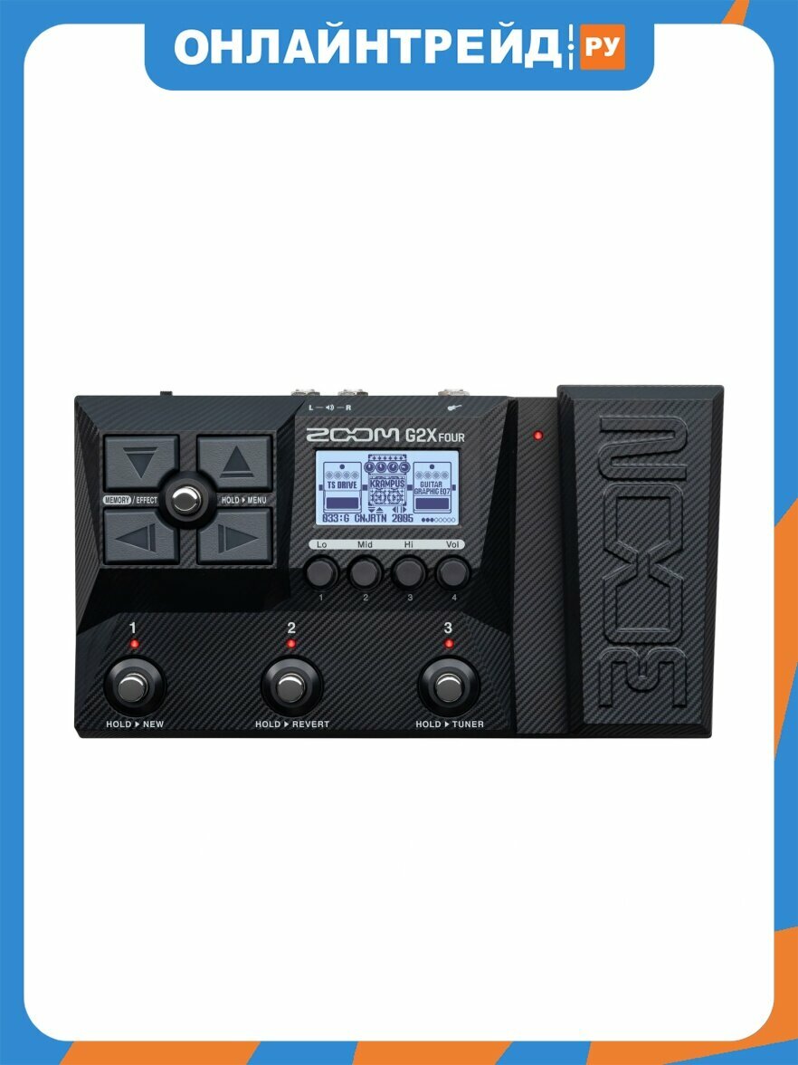 Процессор мультиэффектов Zoom G2X FOUR