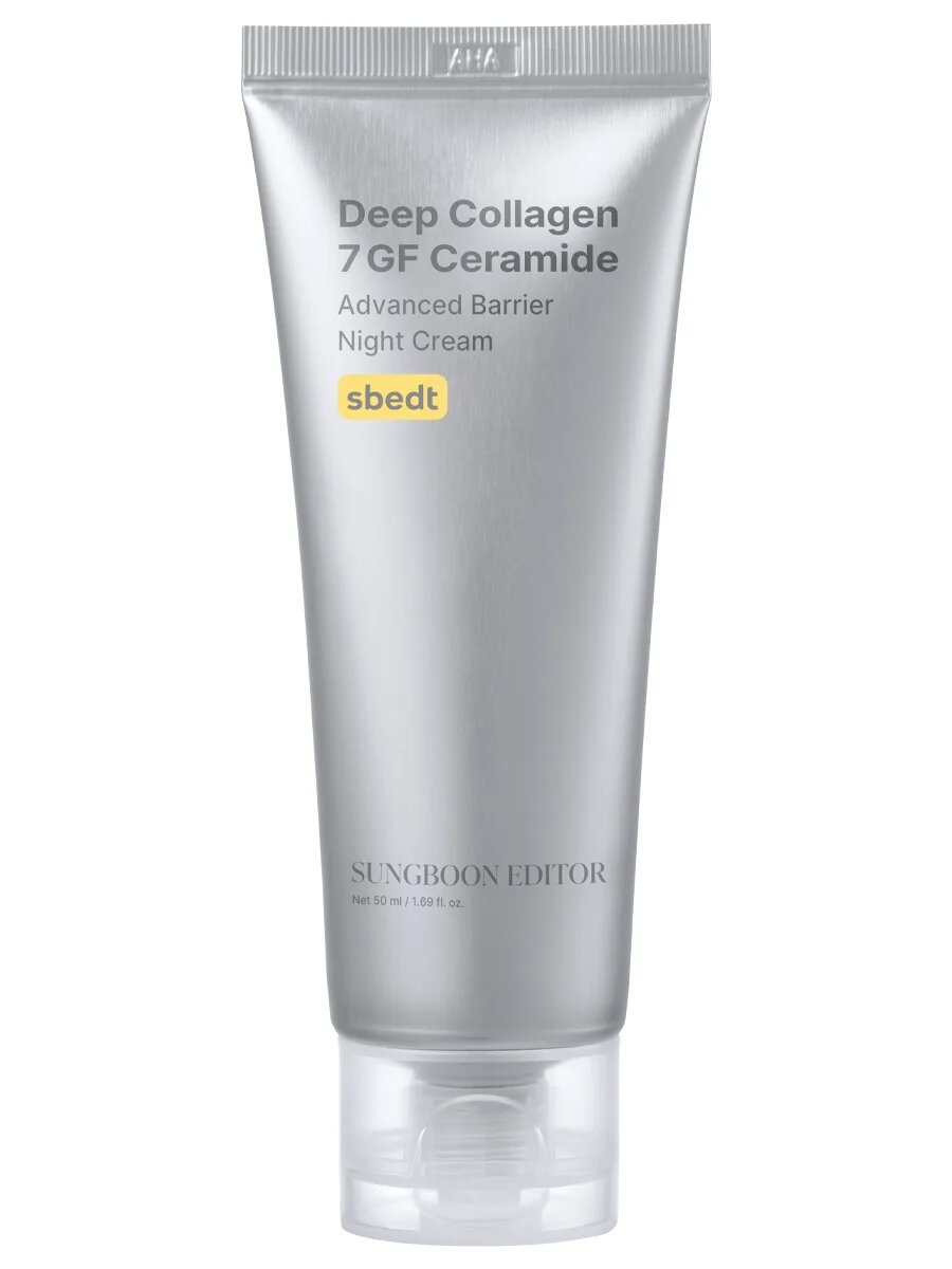 Sungboon Editor Интенсивный ночной крем с керамидами для глубокого восстановления Deep Collagen 7GF Ceramide Advanced Barrier Night Cream 50 мл