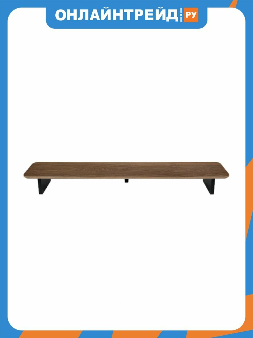 Подставка под монитор Geek Nook Focus Station, 85x9x23 см, цвет орех (202404201)