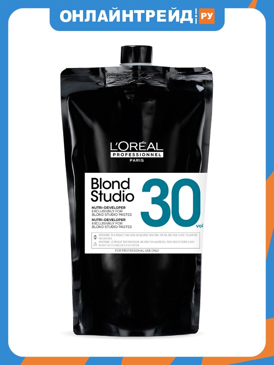 Нутри-проявитель L`oreal Professionnel Blond Studio Platinium 9% (30 vol), 1 л
