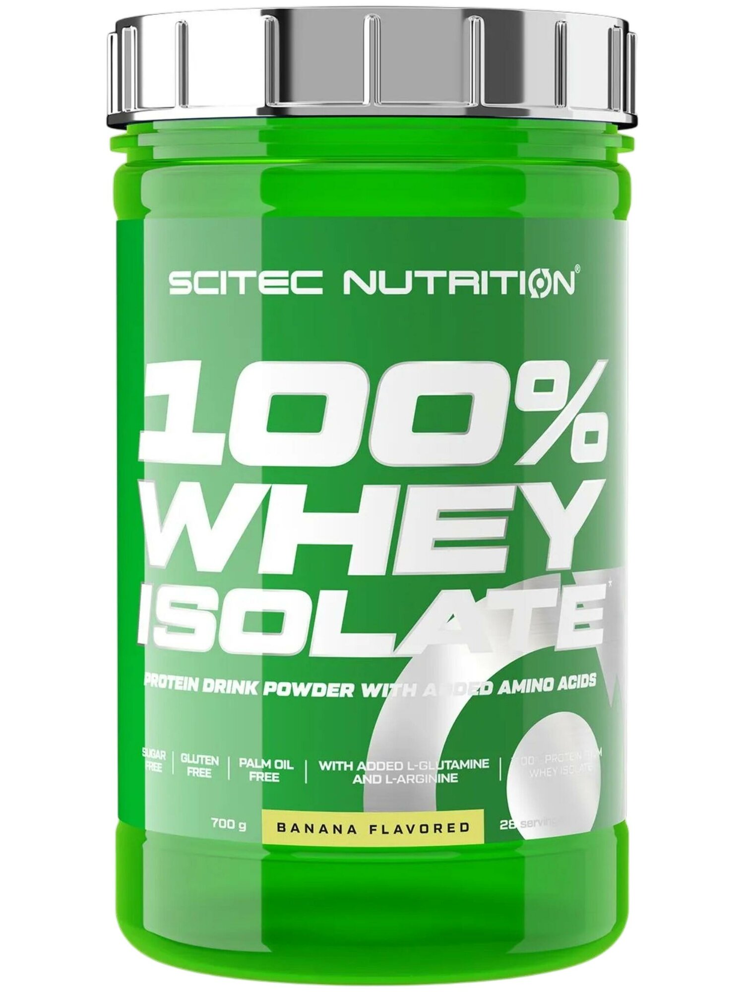 Изолят протеина Scitec Nutrition 100% Whey Isolate 700 г, Банан