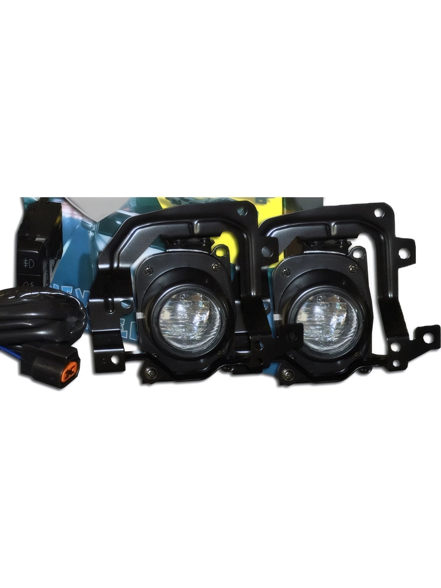 Противотуманные фары галогенные DLAA MB-601N LANCER 2005-07 (комплект)