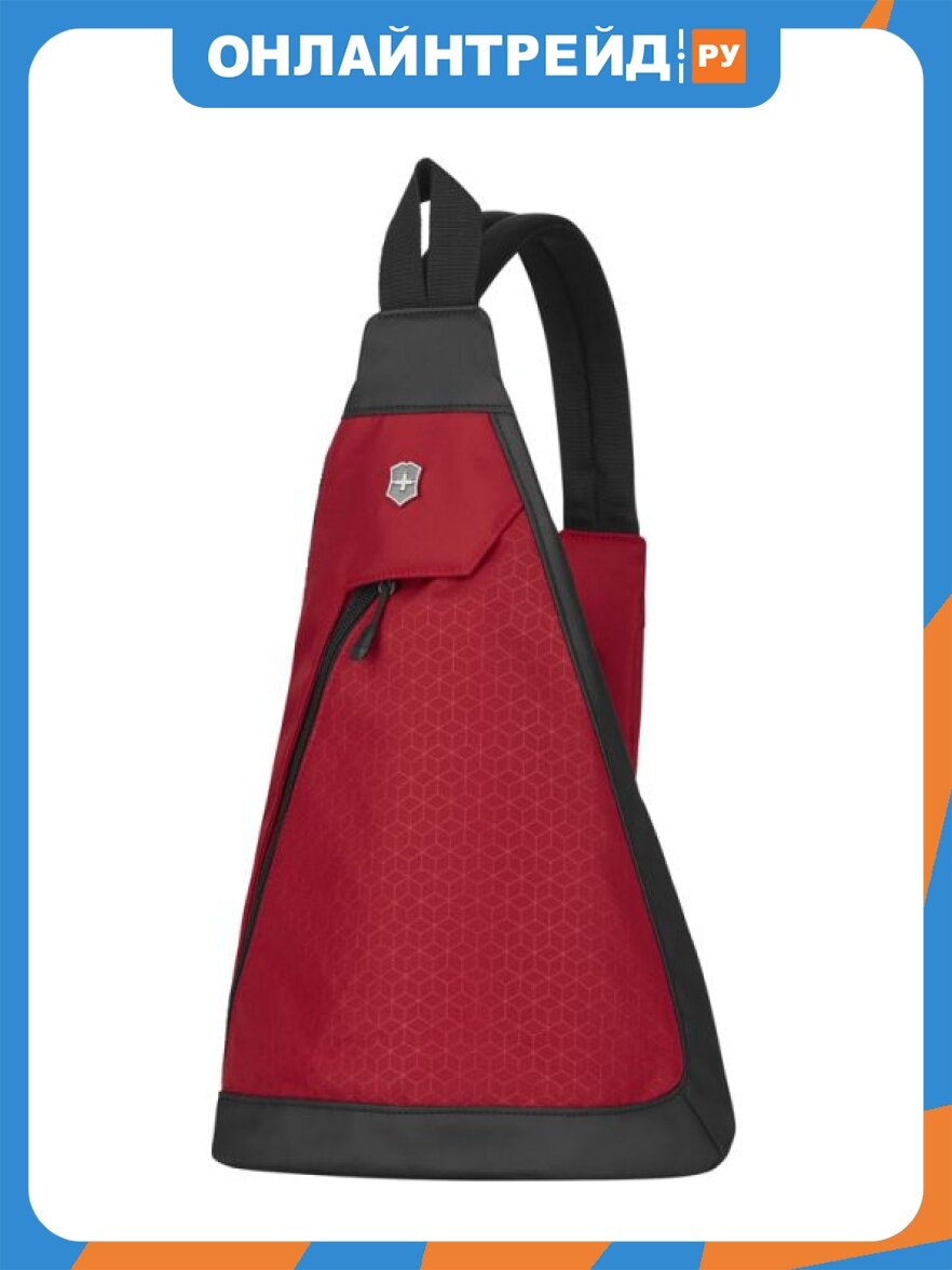 Рюкзак с одним плечевым ремнём Victorinox Altmont Original, красный, нейлон, 25x14x43 см, 7 л