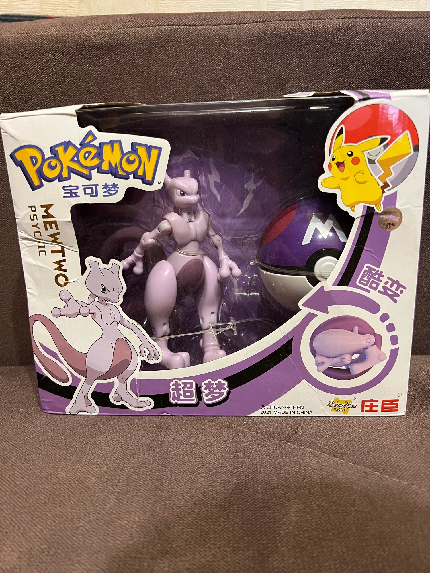 Коллекционная фигурка Pokémon Mew Two, отличный подарок для детей и взрослых