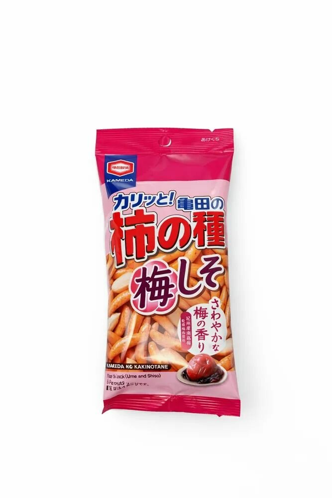 Снэки Орешки 57г Камеда "КакинKameda отане" со вкусом сливы Умэ и периллы Kameda Seika