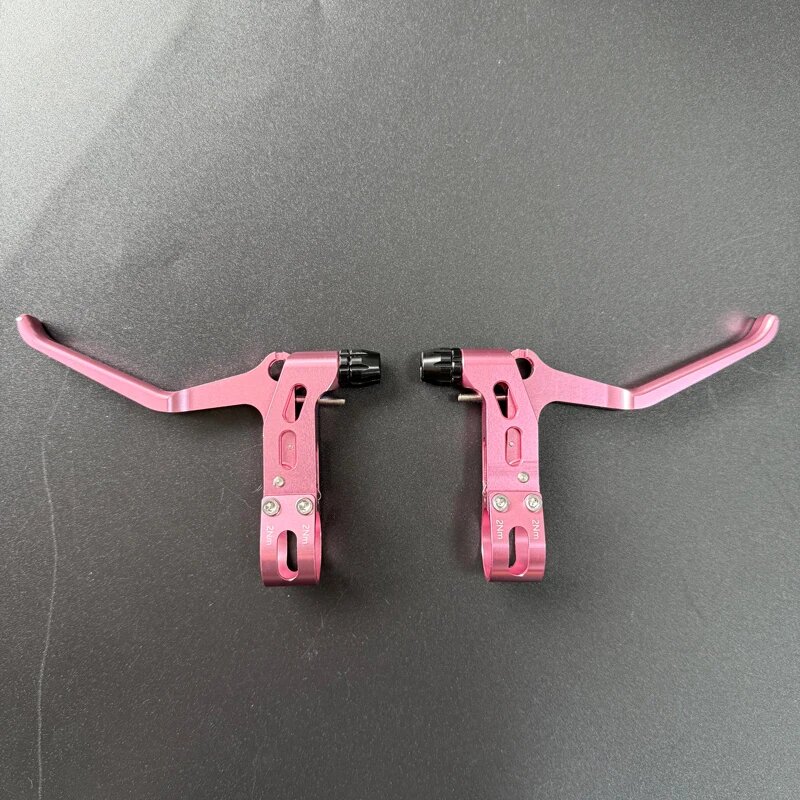 Велосипедные тормозные рычаги V-образные черные 64 г Розовый, Pink new design