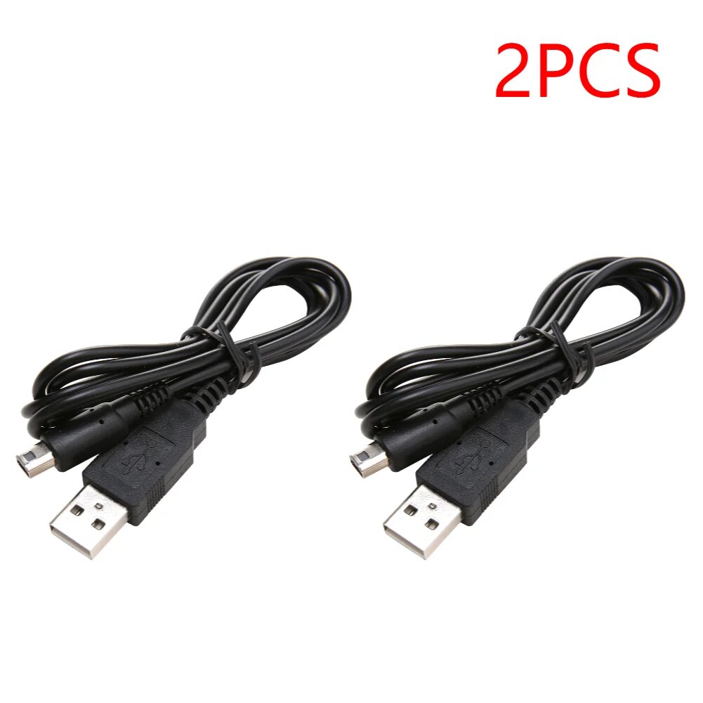 USB кабель для Nintendo 2DS, NDSI, 3DS, 3DSXL, NEW 3DS, NEW 3DSXL 2PCS