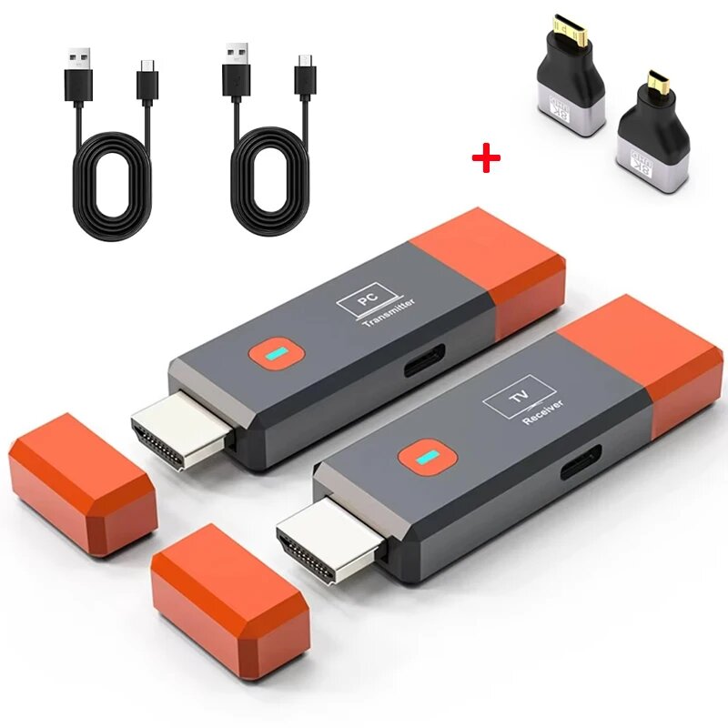 VIKEFON HDMI Передатчик и Приемник 4K With Adapter