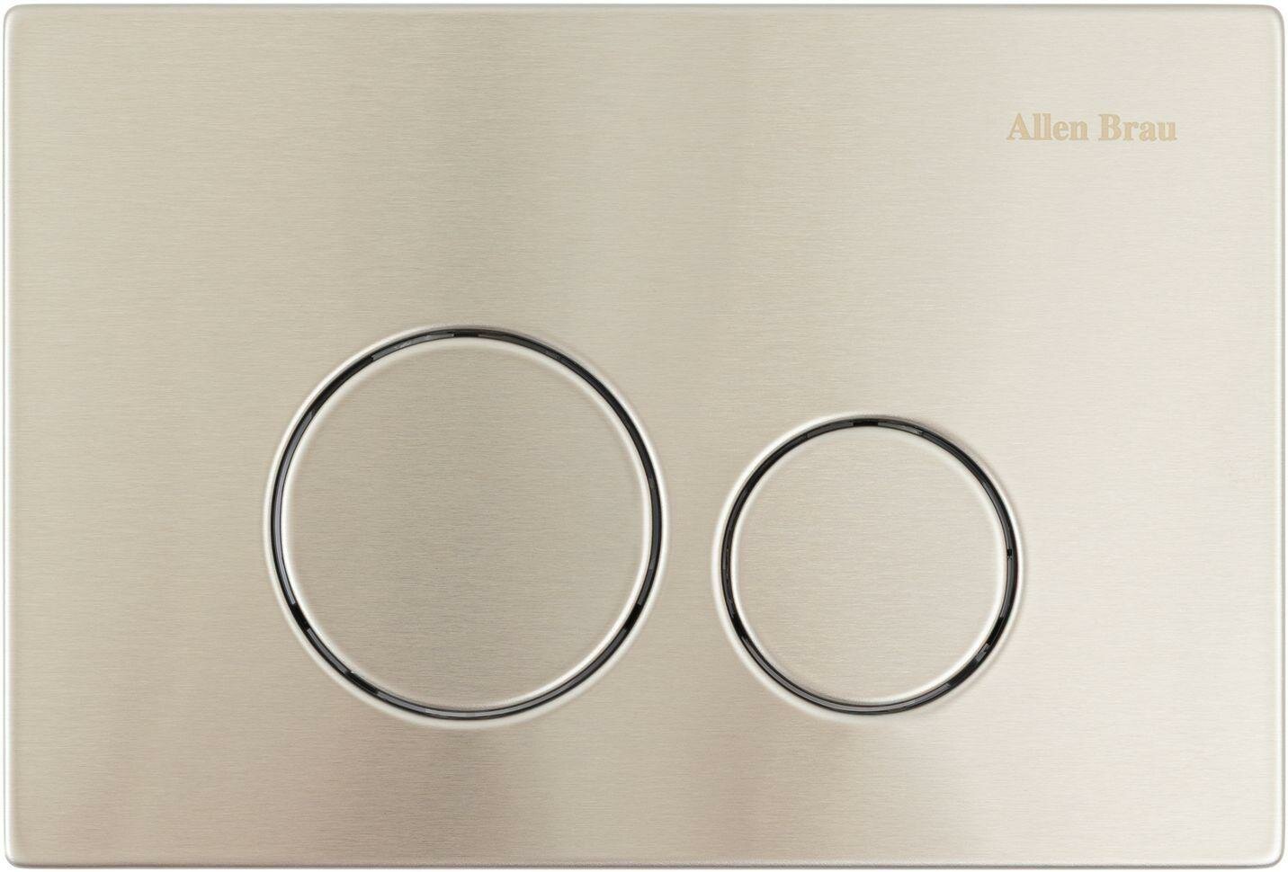 Кнопка смыва для инсталляции Allen Brau Priority 9.20A01. BN цвет Никель браш