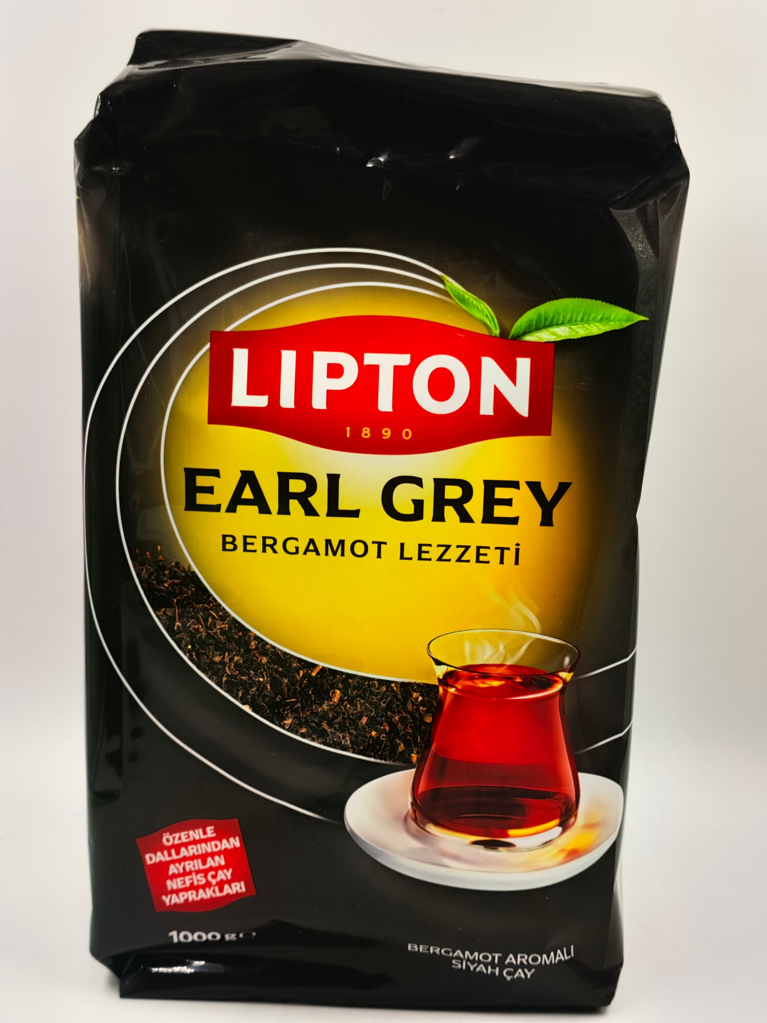 Lipton Earl Grey Tea Bergamot чай черный рассыпной Earl Grey 1000 г (Турция)