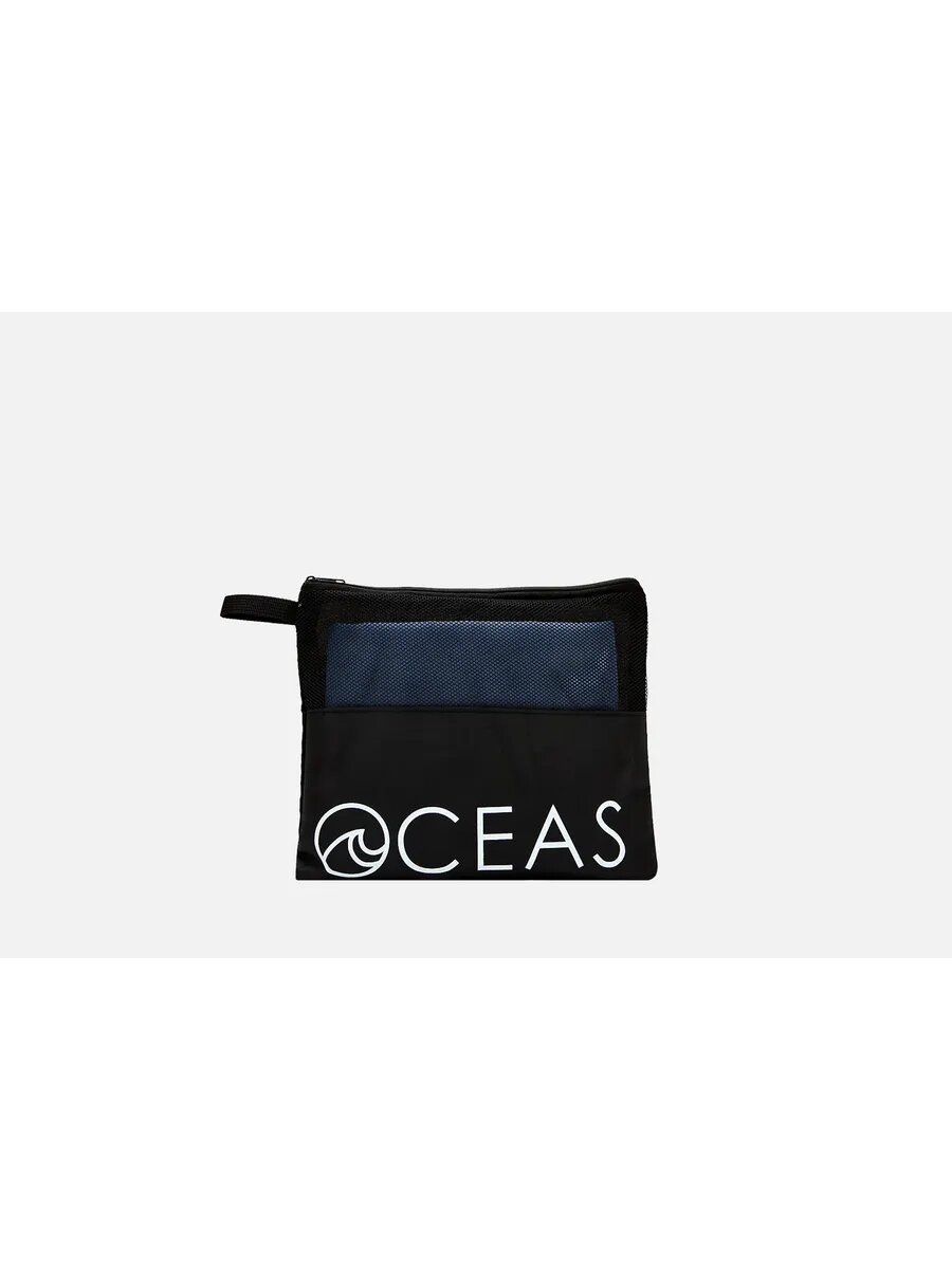 Полотенце для спорта OCEAS темно-синее, 120х50 темно-синее