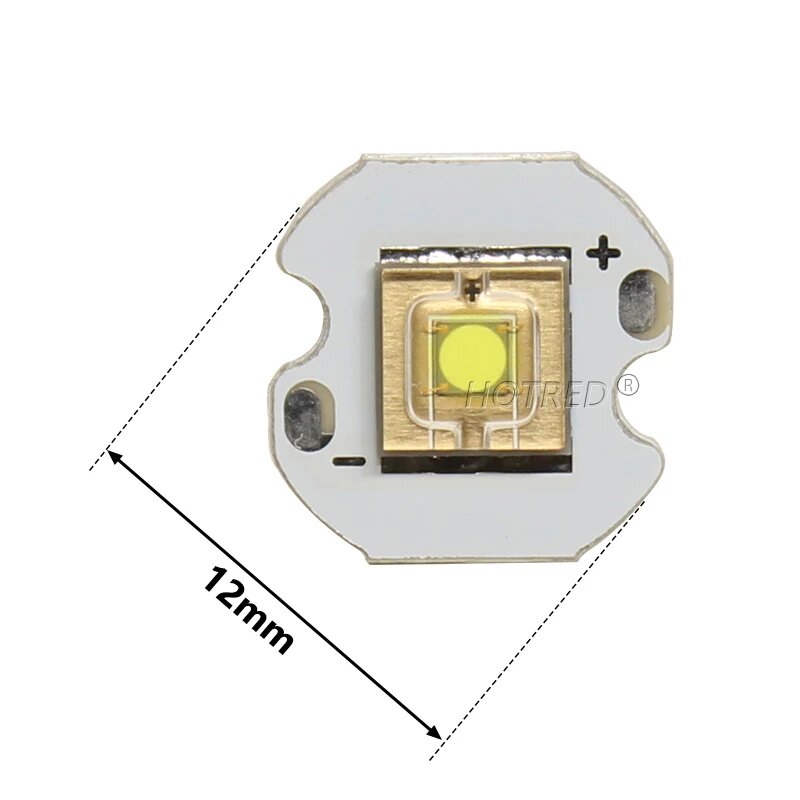 Круглый светодиодный фонарик HotRed 20W