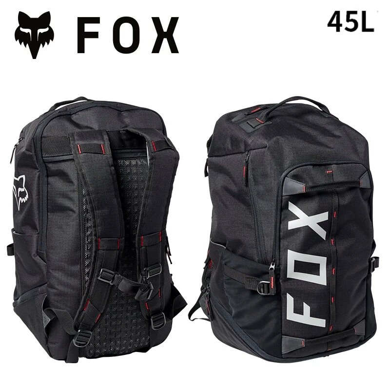 Сумка для снаряжения FOX RACING TRANSITION 45 л, прочная, совместимая с шлемом, идеально подходит для езды на велосипеде по бездорожью и занятий спортом на открытом воздухе