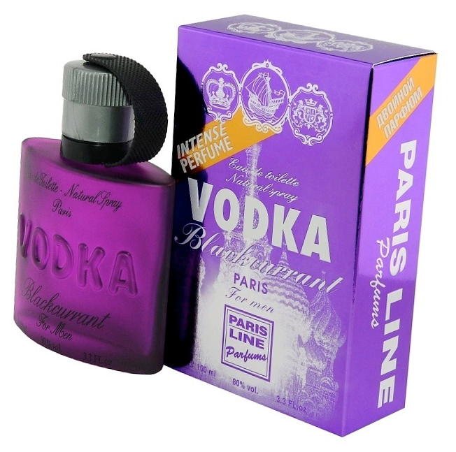 Туалетная вода Paris Line Parfums Vodka Blackcurrant 100 мл для мужчин - Водка Блэккурант