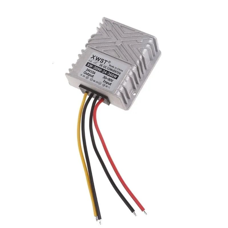 Know EasyxПонижающий преобразователь 30V 90V в 24V DC/DC 15A стандартная классическая модель