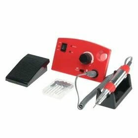 Jess Nail Аппарат для маникюра и педикюра JD4500, 30000 об./мин, красная