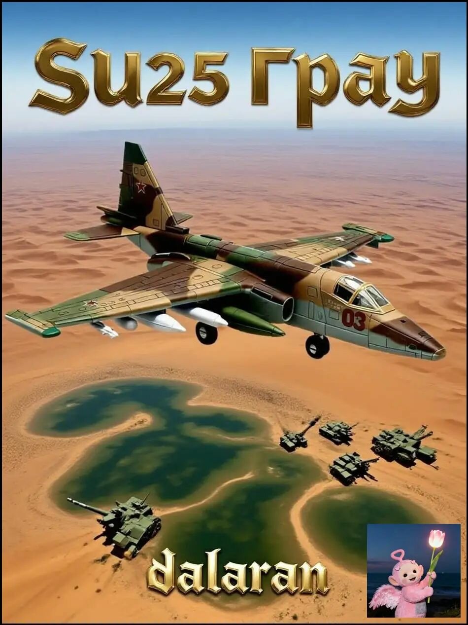 Модель самолета Су-25 в масштабе 1/72, сборная модель из ABS пластика, хаки цвет, без клея и краски, для детей от 14 лет