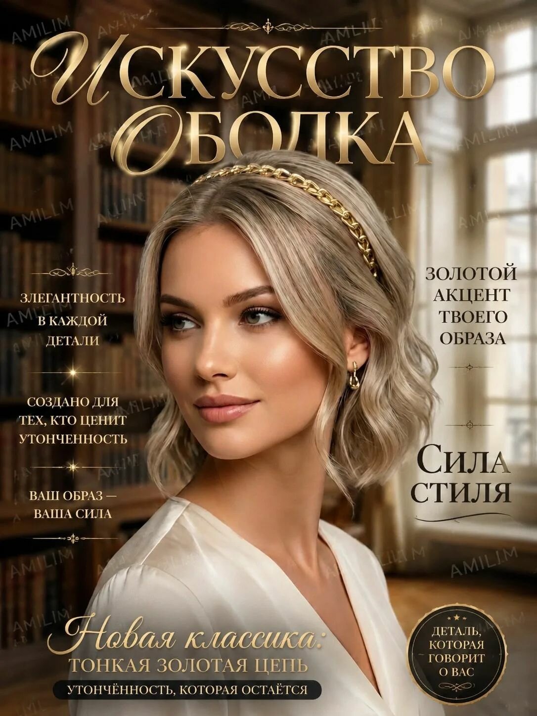 AmE.Li Ободок 1 шт.