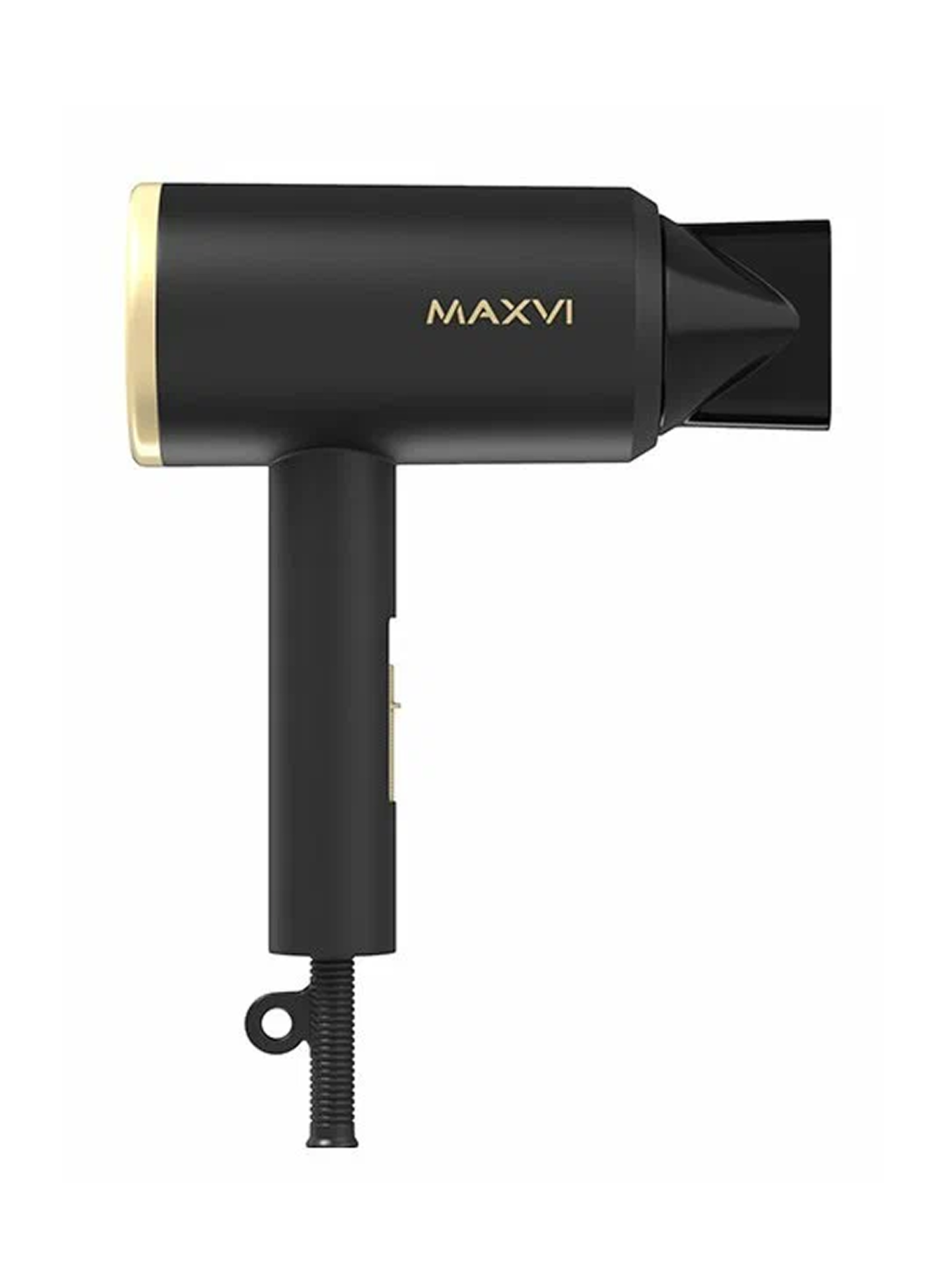 Фен MAXVI HD1801 бытовой, мощность 1800 Вт, 2 режима, black. — фото 1