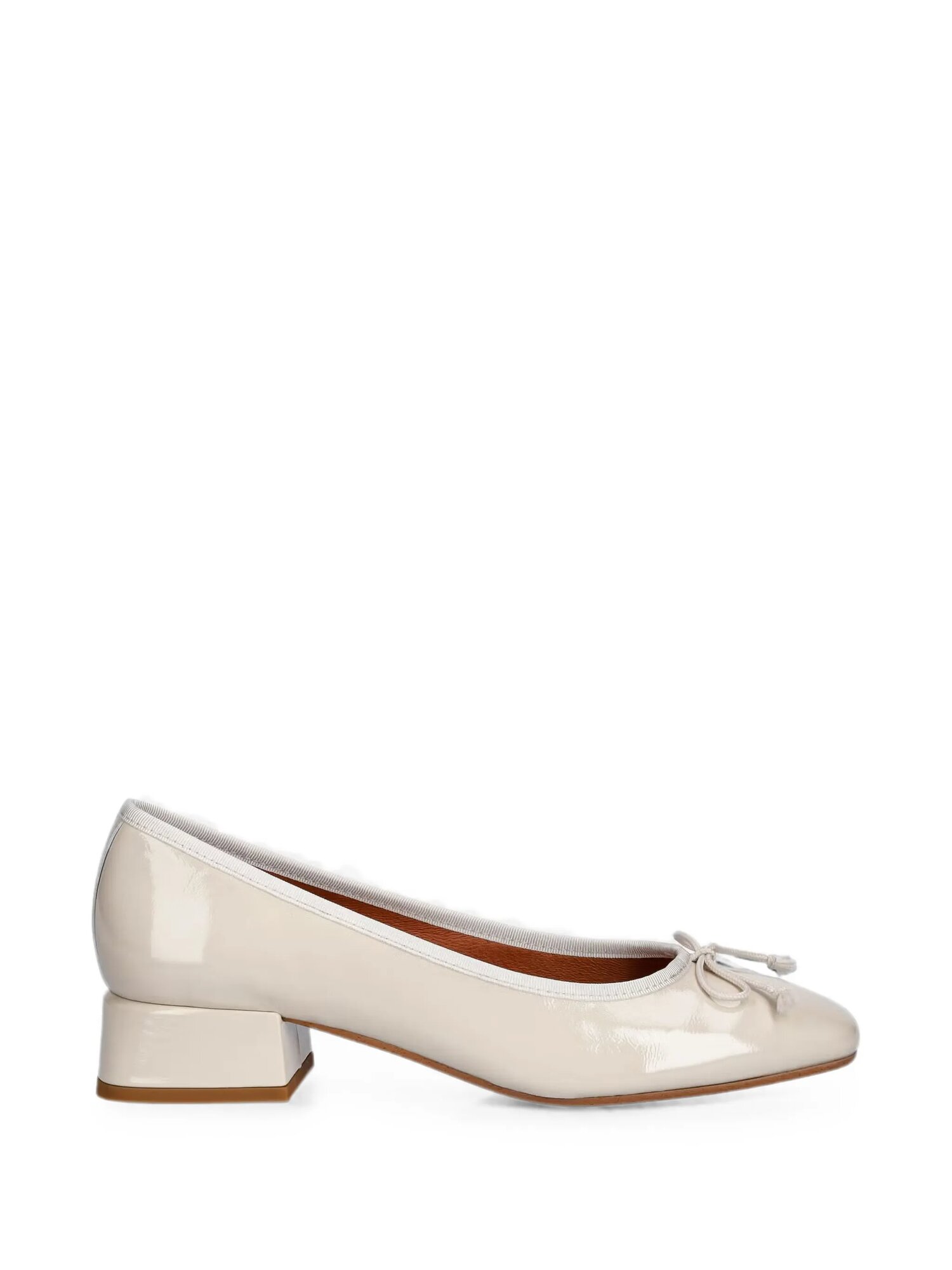 Туфли  Dybil bow-detail patent-finish pumps