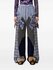 Брюки CHOPOVA LOWENA Swoon Pyjama patchwork palazzo pants, размер 42, blue