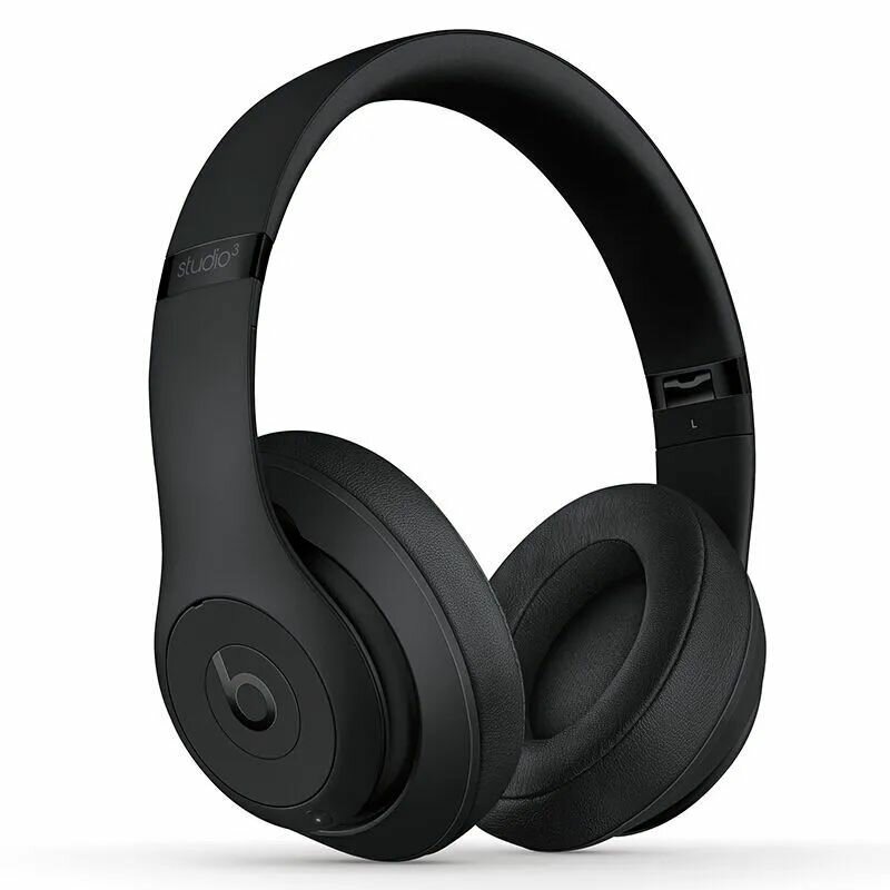 Наушники беспроводные с микрофоном Beats Studio3, Bluetooth, miniUSB, черный