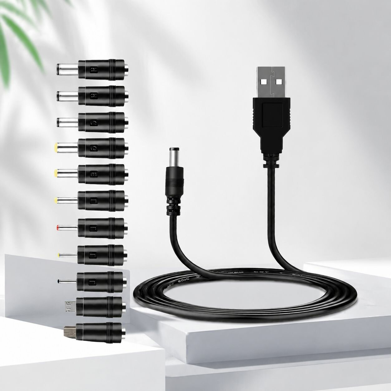 Универсальный кабель USB-55x21 мм для зарядки с ноутбуками зарядный кабель для ноутбука USB кабель для ноутбуков универсальный зарядный кабель