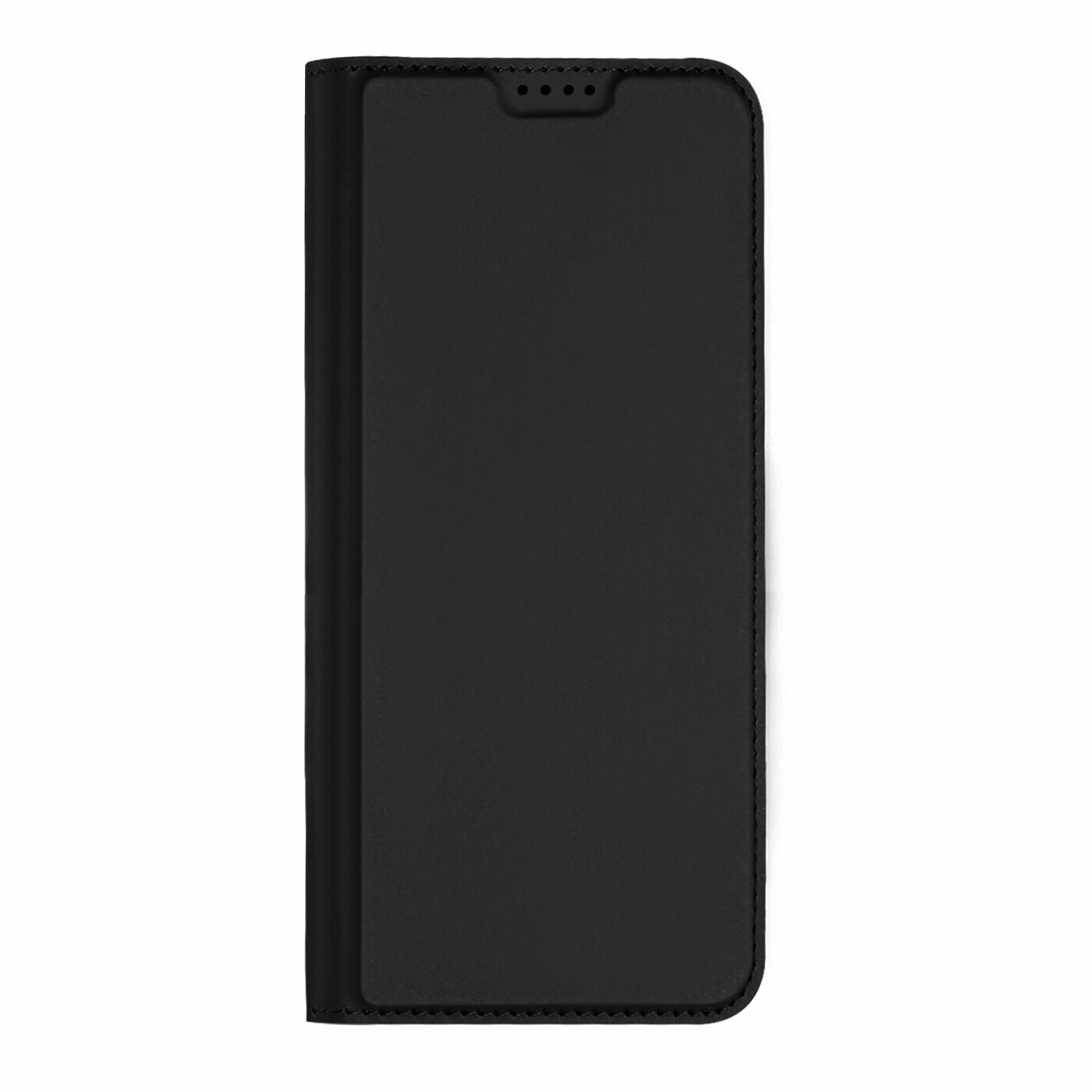 Чехол книжка из PU кожи черного цвета от Dux Ducis для Samsung Galaxy A71, серия Skin Pro Series