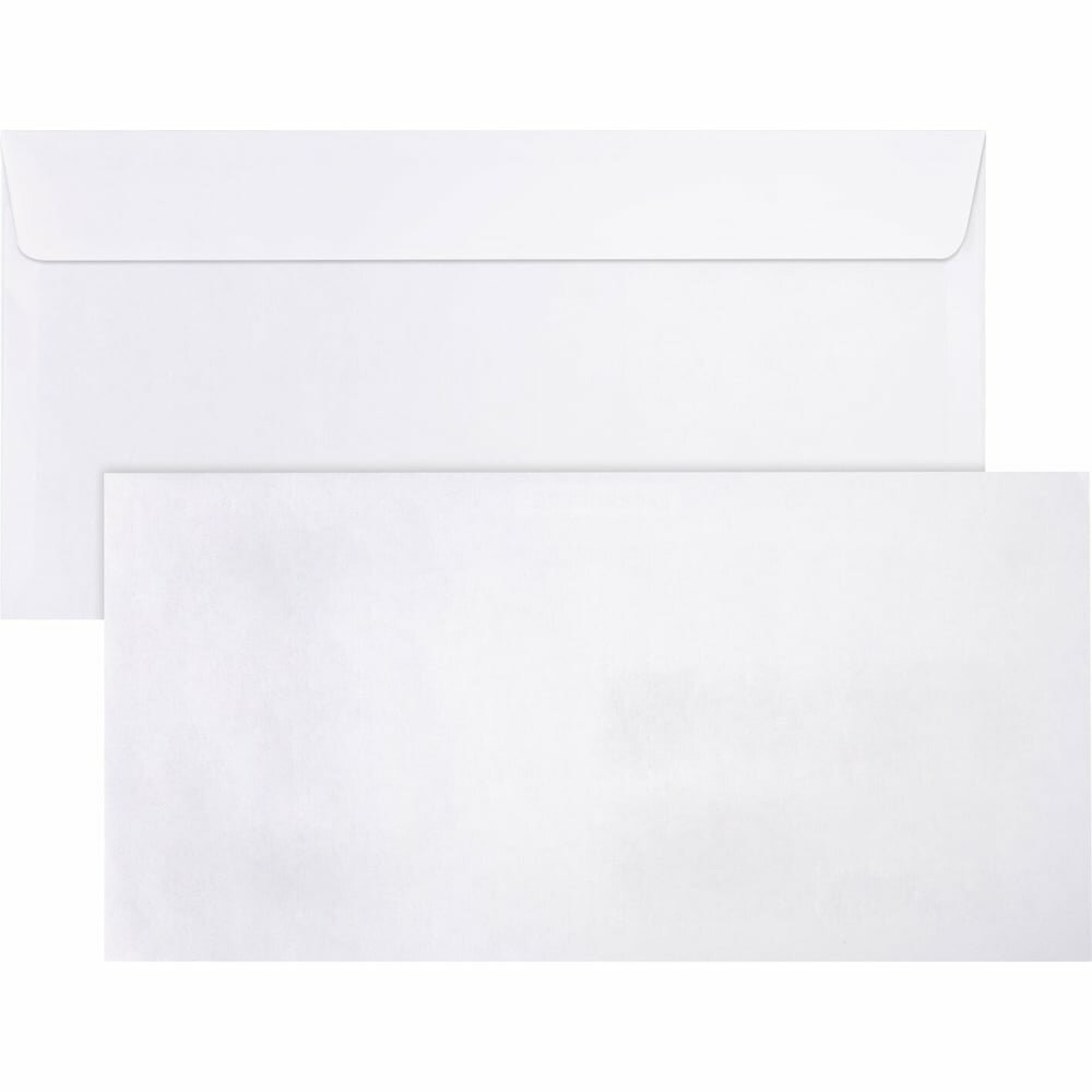 Конверты BRAUBERG Е65 110х220 мм, отрывная лента 80г/м2 комплект 100 шт, внутренняя запечатка 112193