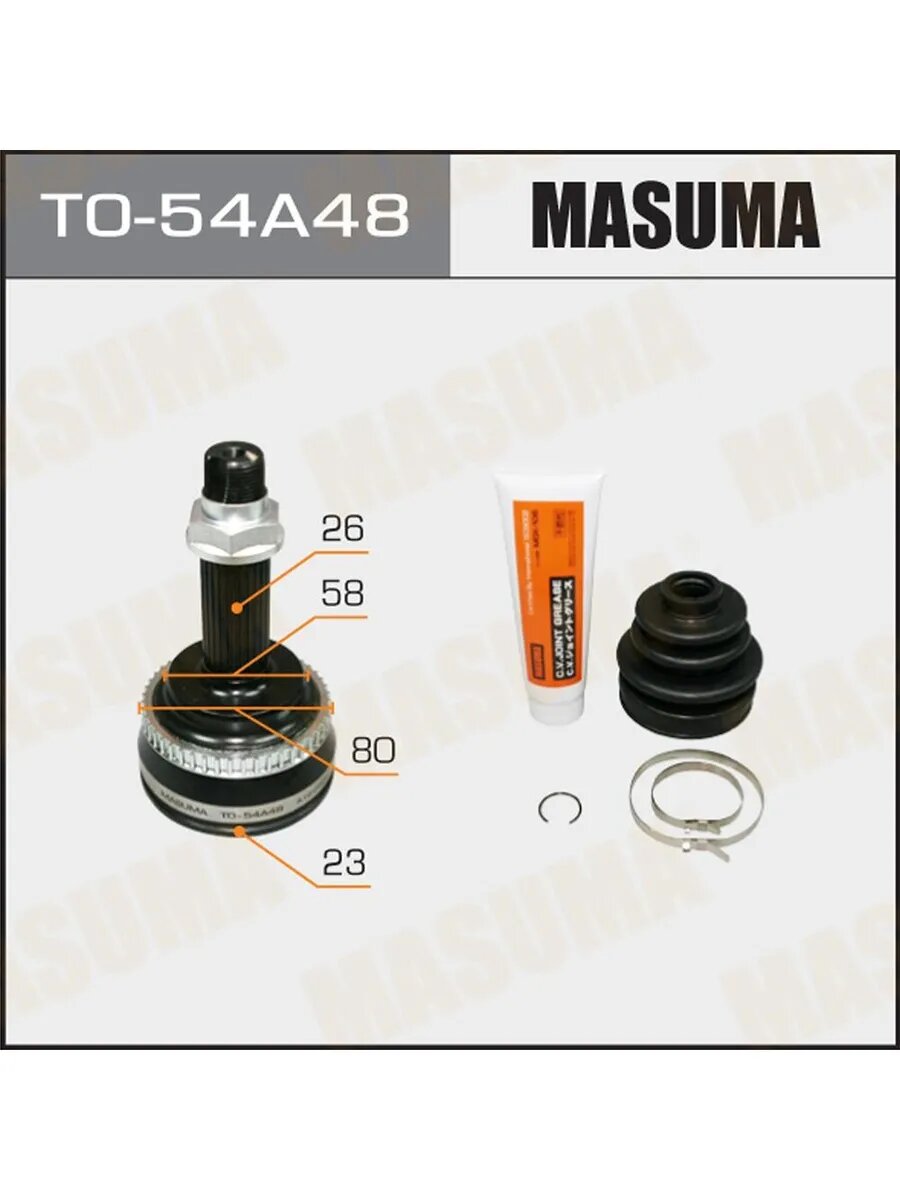 ШРУС для а/м Toyota Corolla (E120) 01-06 (3ZZFE, 4ZZFE)