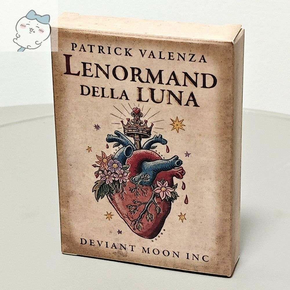 Девиантная Луна карты оракула Ленорман Делла Луна, Deviant Moon Lenormand oracle cards Della Luna