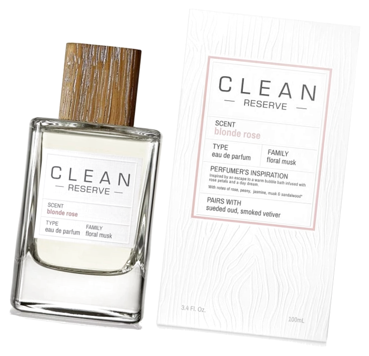 Клин Блонд Роуз аромат унисекс 100 мл - Clean Blonde Rose парфюмерная вода для женщин и мужчин