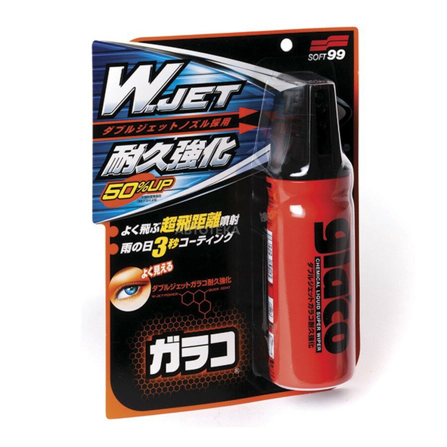 Антидождь Glaco "W" Jet Strong для стекол 180 мл SOFT99 04169
