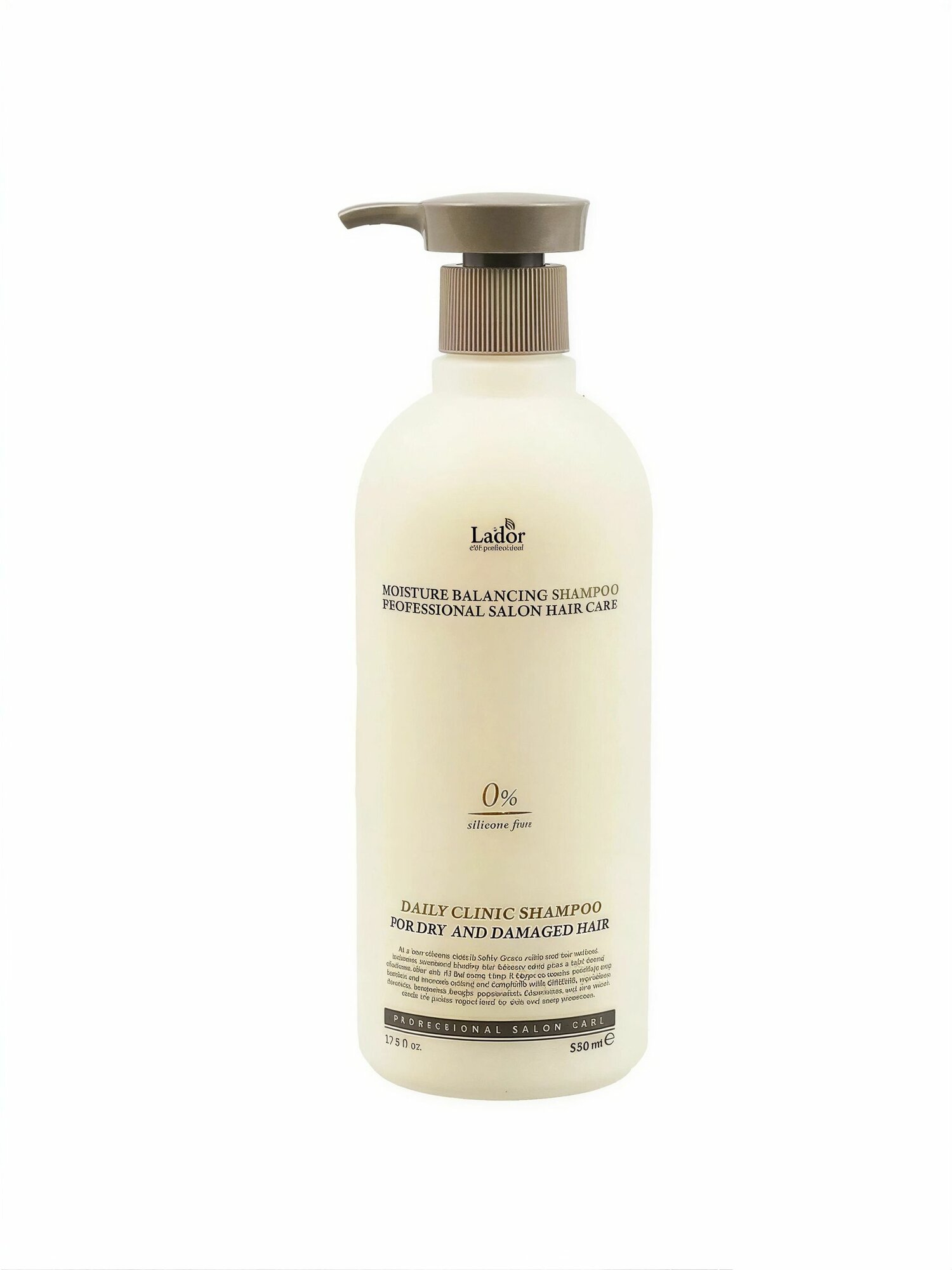 LADOR Шампунь для волос увлажняющий Moisture Balancing Shampoo 530 мл