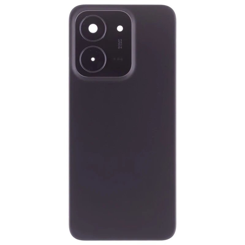 Задняя крышка для Xiaomi Redmi 15C 4G (25078RA3EL) (черный) (в сборе со стеклом камеры)