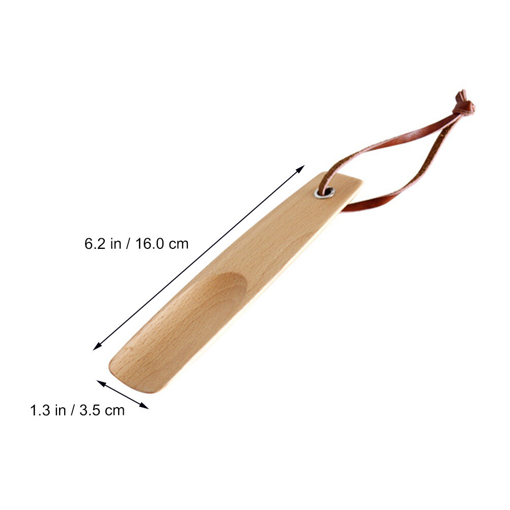 Практичный Деревянный Подставочный Рог Для Обуви 16.00X3.50X1.00CM