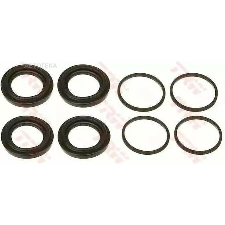 Ремкомплект суппорта AUDI 100/A4/A6/A8 quattro перед.(4пыльн.+4манжет.) TRW SJ1116