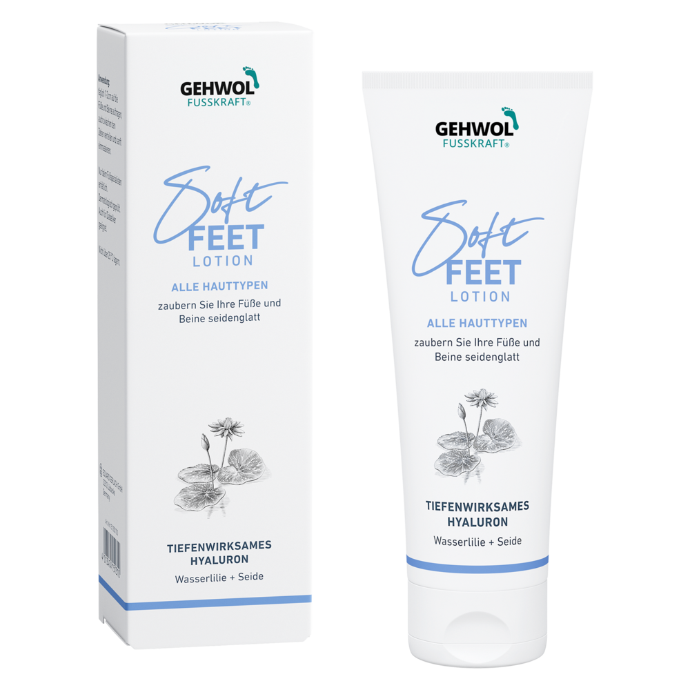 Gehwol Soft Feet Lotion - Лосьон "Водяная лилия и шелк" 125 мл