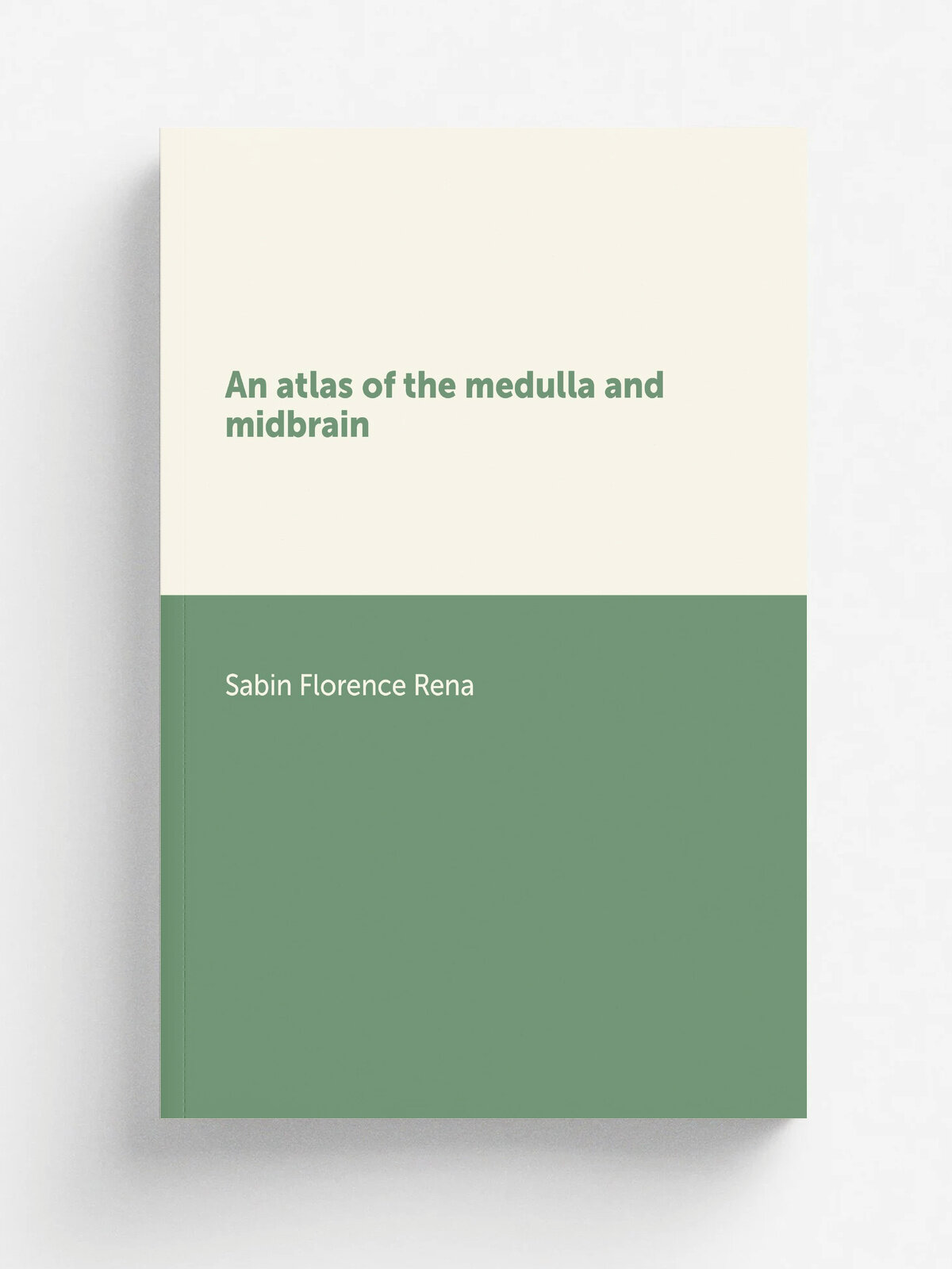 An atlas of the medulla and midbrain